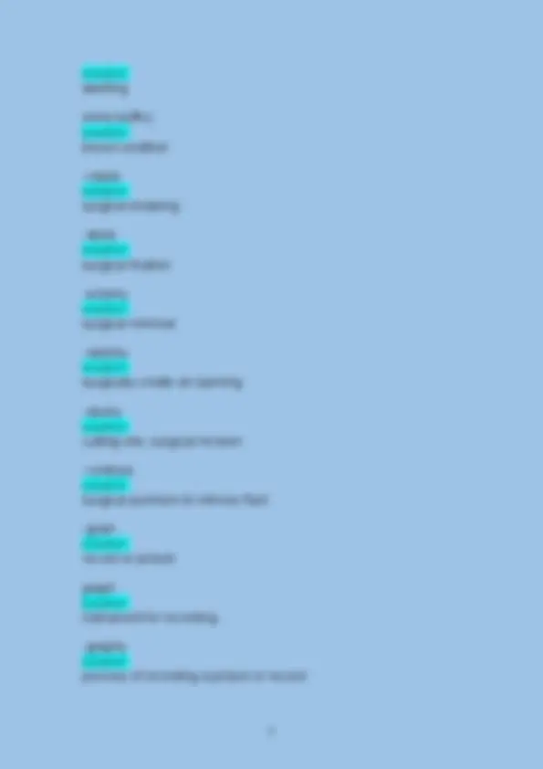 Medical Terminology: Word Origins, Eponyms, and Abbreviations | Exams ...