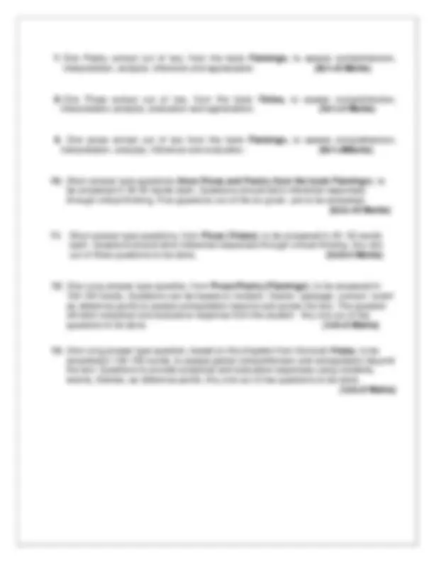 english class 12 study material | Study notes English | Docsity