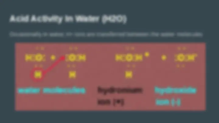 Measurement of Acidity Levels & Conjugate Acid-Base Pair Identification ...