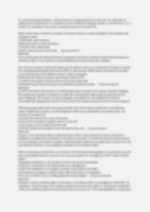 EXIT HESI COMPREHENSIVE B EVOLVE PRACTICE QUESTIONS WITH ALL CORRECT ...