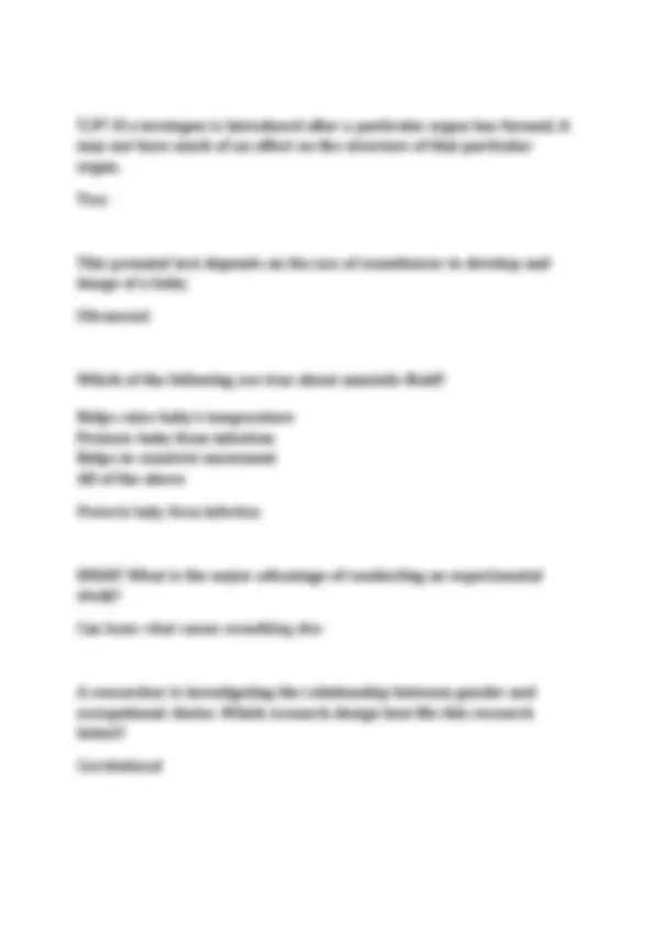 PSYC 140 Module 2 LockDown Exam & Full Review | 2025 Updated Version ...