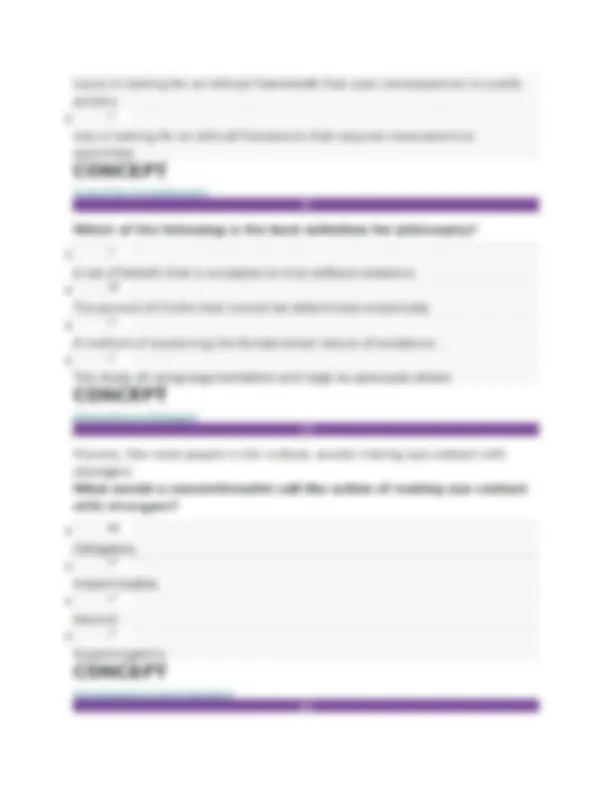 Summary PHI 2000 Introduction to Ethics Final Exam Sophia Course | Exams Introduction to ...