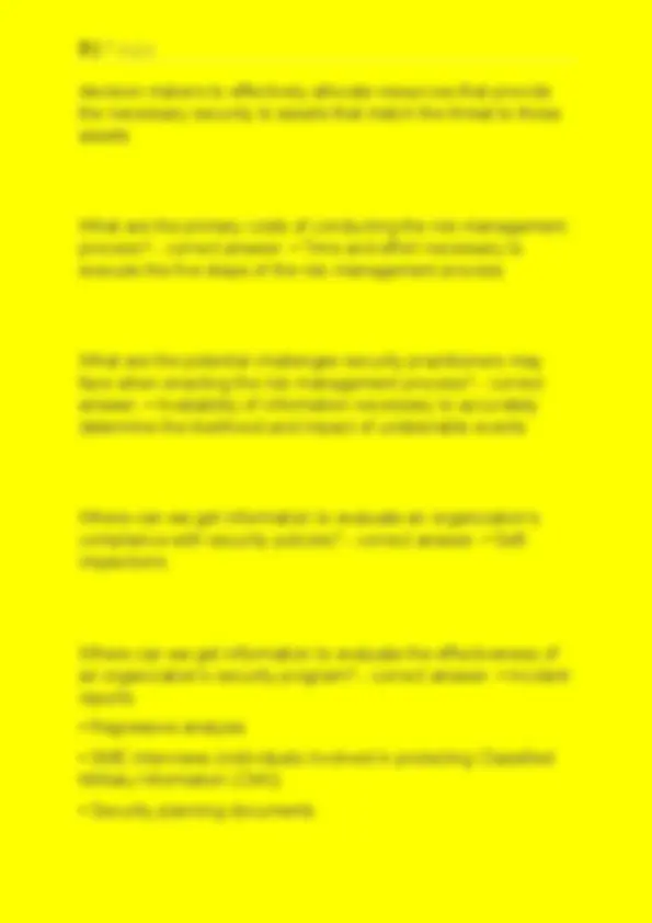 SECURITY PROGRAM INTEGRATION PROFESSIONAL CERTIFICATION (SPIPC) 2025 ...