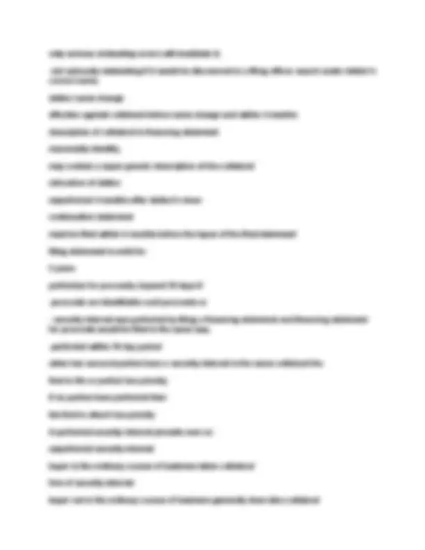 Secured Transactions MEE Exam Questions And Answers | Exams Advanced ...