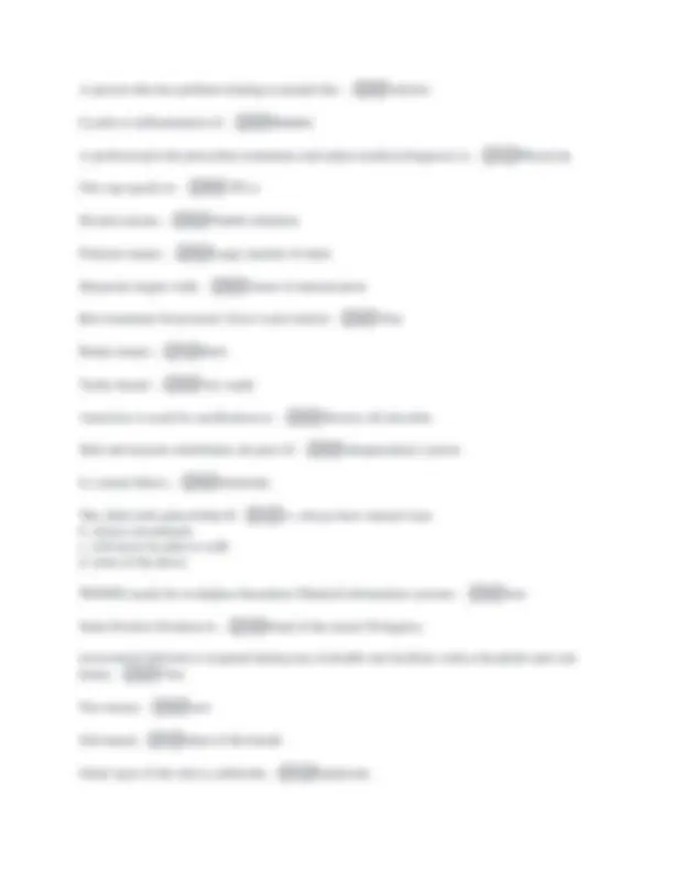 NACC Review Amy QUESTIONS AND ANSWERS 100%ACCURATE. | Exams Nursing ...