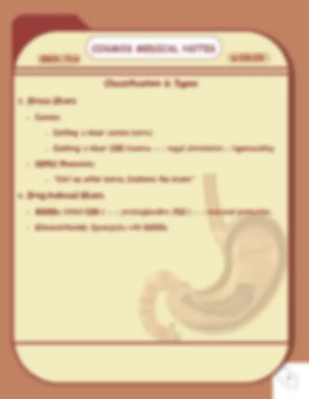 Peptic ulcer disease, types, risk factors, clinical symptoms ...