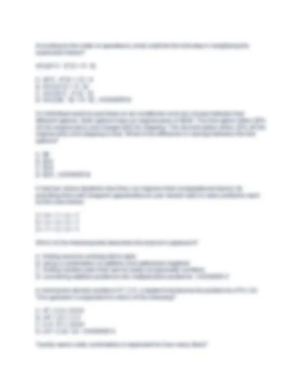 MTTC ELEMENTARY EDUCATION – MATHEMATICS QUESTIONS AND ANSWERS 100% ...