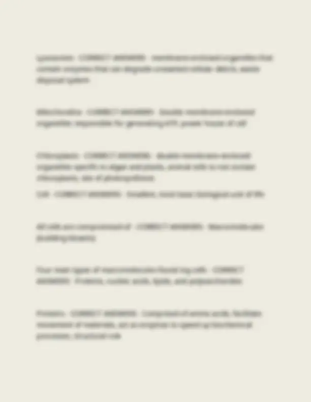 MICROBIOLOGY EXAM 1: BIOD 171 PORTAGE LEARNING MICROBIOLOGY, 2025/2026 ...