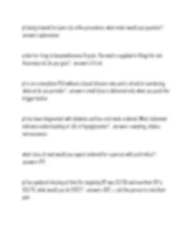 Relias RN Pharmacology Test A Relias Actual Exam with Questions and ...