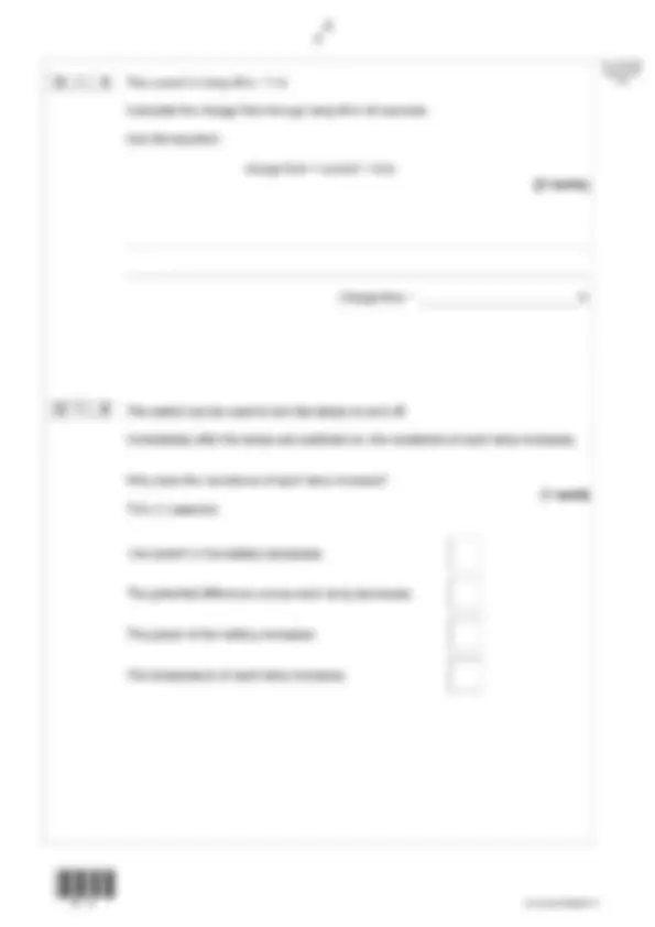 Actual 2024 AQA GCSE COMBINED SCIENCE: TRILOGY 8464/P/1F Physics Paper ...