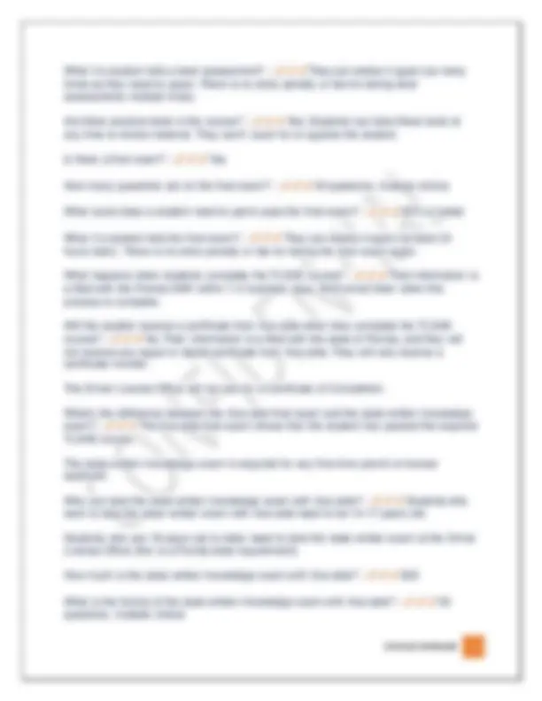 Florida TLSAE Questions with Correct Answers Rated A+ | Exams Nursing ...