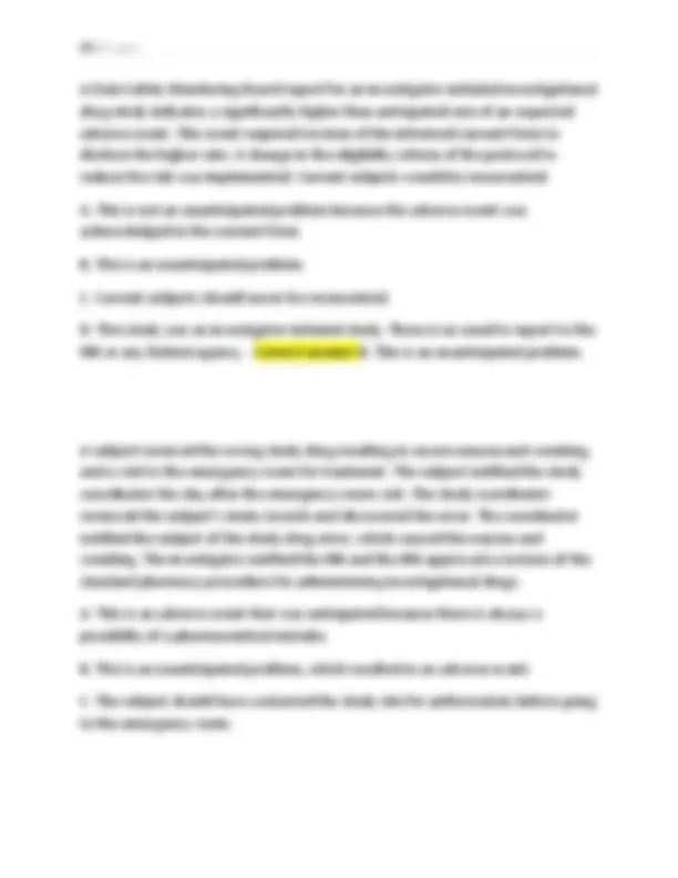 CITI Training, Modules 1-24 (Biomedical Research) | Comprehensive Exam ...