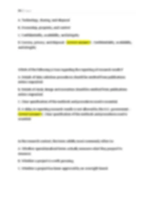 CITI Training, Modules 1-24 (Biomedical Research) | Comprehensive Exam ...