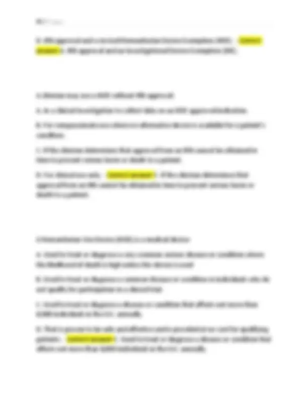 CITI Training, Modules 1-24 (Biomedical Research) | Comprehensive Exam ...