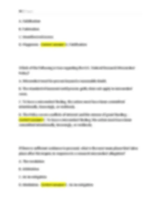 CITI Training, Modules 1-24 (Biomedical Research) | Comprehensive Exam ...