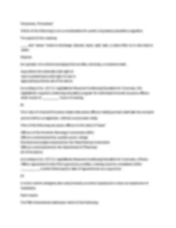 TCOLE Exam Prep: Updated Practice Questions & Answers for Law ...