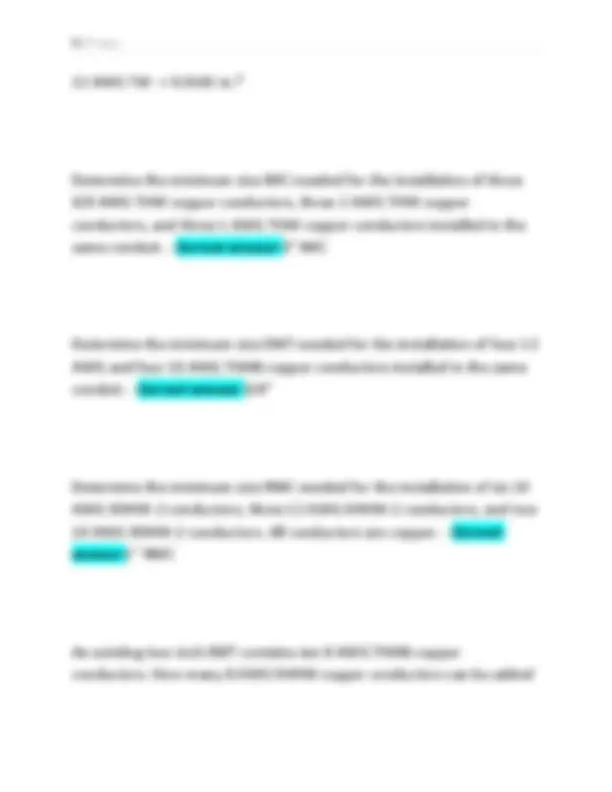 Electrical Code Calculations lvl 1 Lesson 6 - Calculating Raceway Fill ...