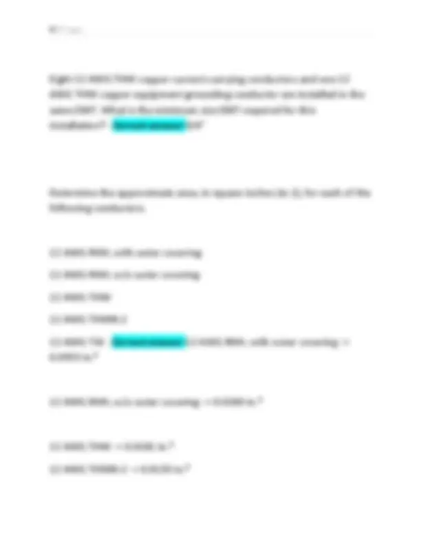 Electrical Code Calculations lvl 1 Lesson 6 - Calculating Raceway Fill ...