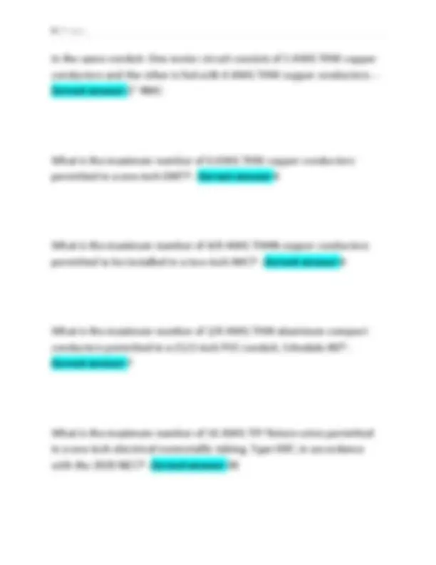 Electrical Code Calculations lvl 1 Lesson 6 - Calculating Raceway Fill ...