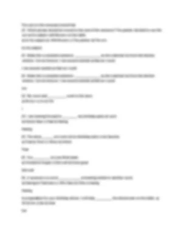 Hesi A2 Grammar UPDATED FOR 2025 COMPREHENSIVE QUESTIONS AND 100 ...