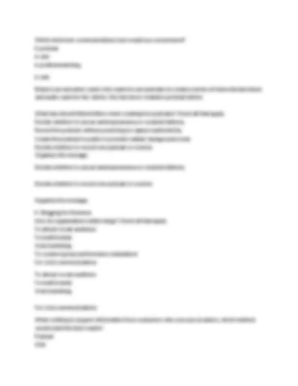 Business Communication Exam Prep: Mastering Digital Communication Strategies | Exams Business ...