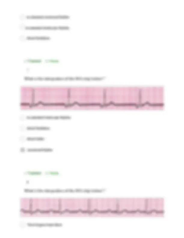 EKG Monitor Tech Certification Exam Questions and Answers | Exams ...
