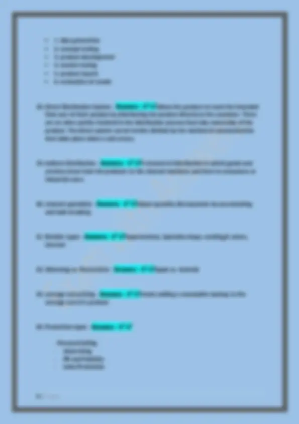 MGT 8803 – Marketing Strategy and Value Creation. | Exams Marketing | Docsity