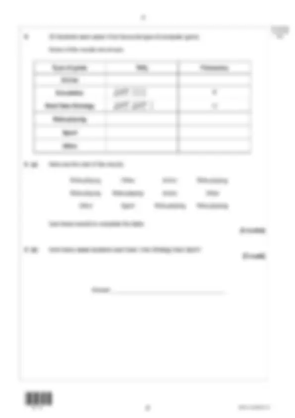 Actual 2024 AQA GCSE STATISTICS 8382/1F Foundation Tier Paper 1 Question Paper + Mark Sche ...