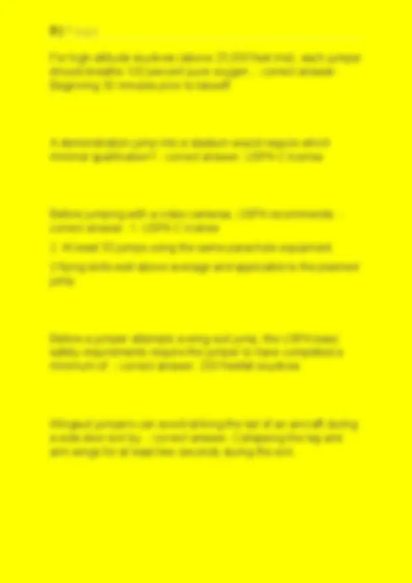 USPA C License Study Guide – 2025 – Complete Exam with Verified Answers ...