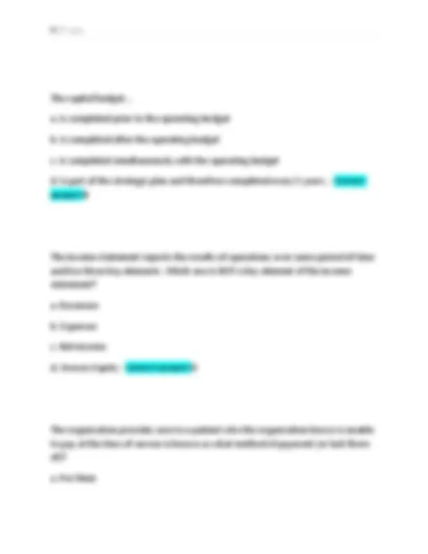 FACHE WEEKS 1-12 COMBINED 2025 | NEW EXAM QUESTIONS WITH CORRECT ...