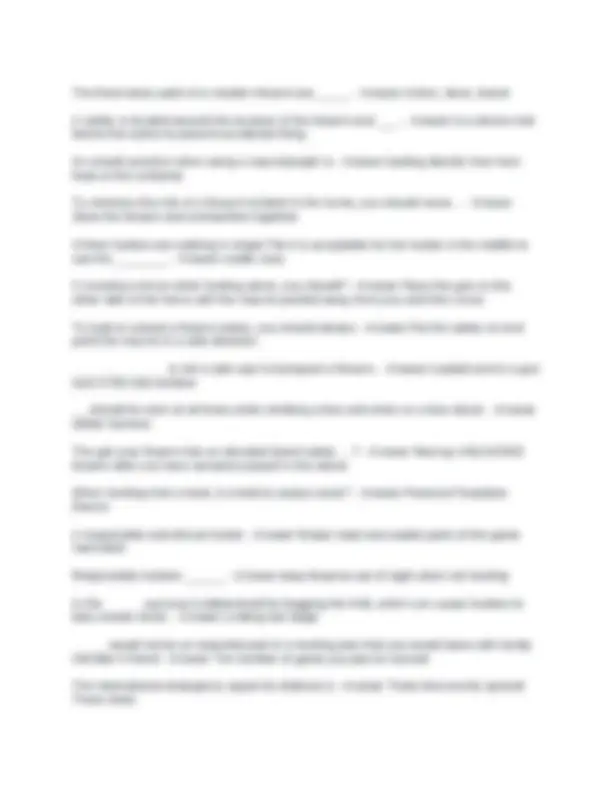 Hunters Ed final Exam Questions and Answers | Exams Advanced Education ...