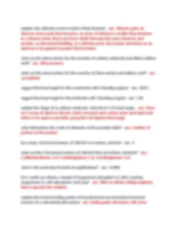 Organic Chemistry ACS Exam Set 2025 Comprehensive Questions and Answers ...