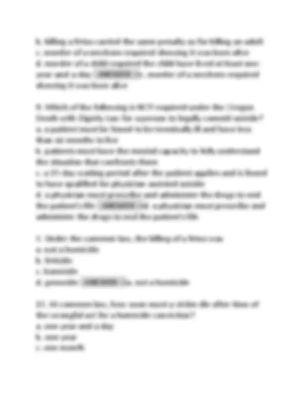 CRIMINAL LAW REGIONALS 2016: CHAPTER 10 QUESTIONS AND ANSWER | Exams ...