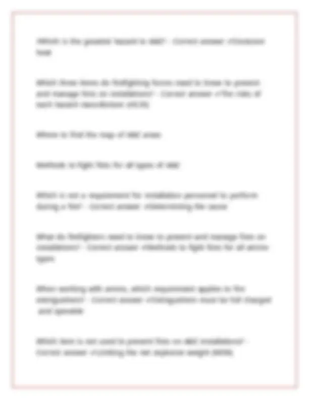 Explosives Safety Exam: AMMO-63 Practice Questions and Solutions ...