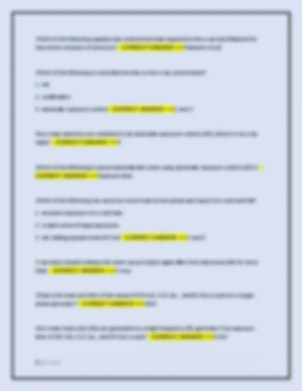 Basic X-Ray Machine operator NEWEST 2025 ACTUAL EXAM COMPLETE 250 ...