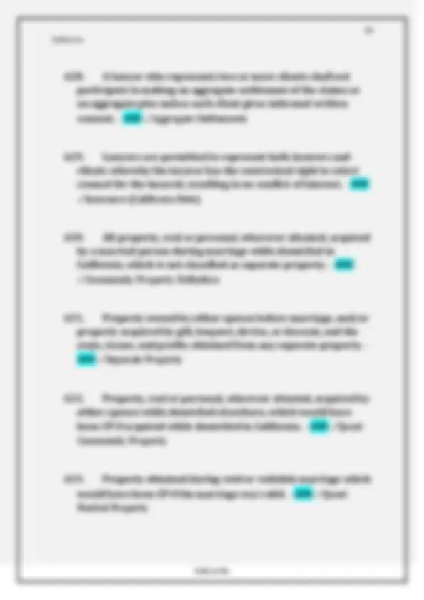 California Bar Exam Questions with Correct Verified Answers, Already ...