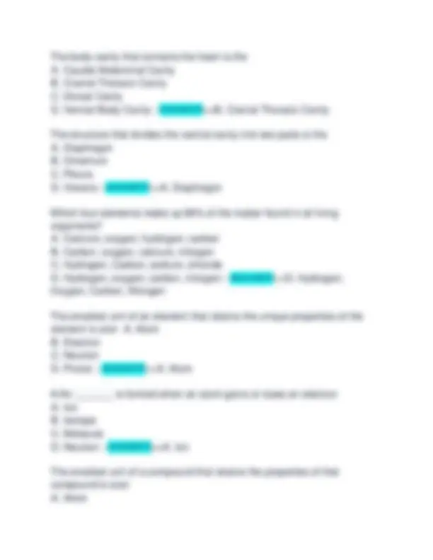 TEST BANK FOR ANATOMY & PHYSIOLOGY 2025 WITH EXPERT FEEDBACK WITH ...