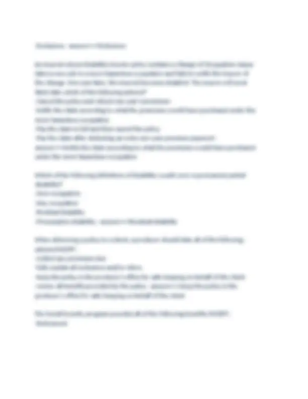 Health Insurance Florida 2-40 Practice Exam 2025–2026 State Licensing ...