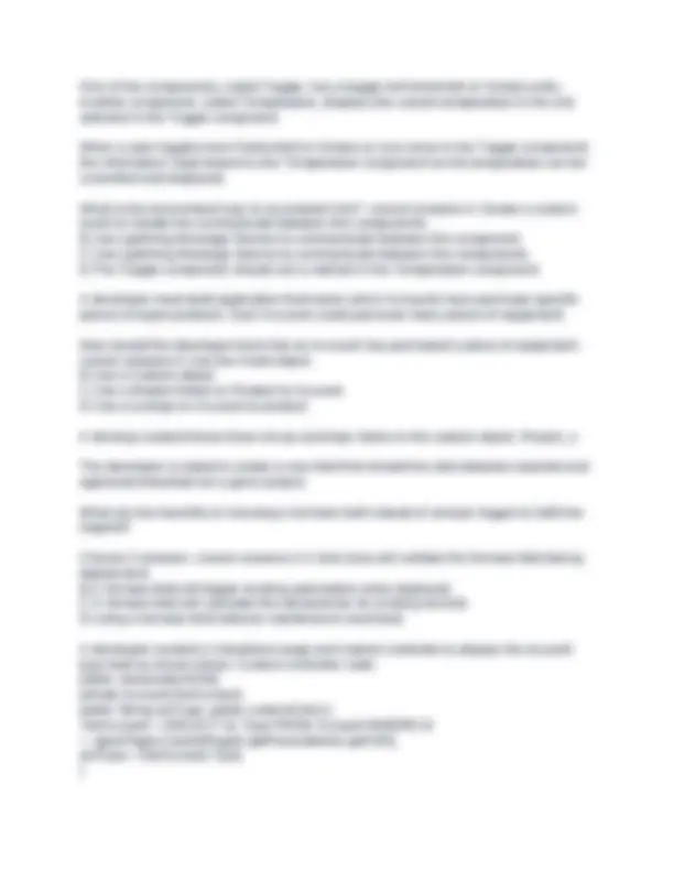 PD1 Set 1 exam with correct answers | Exams Nursing | Docsity