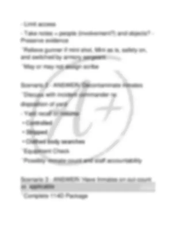 CDCR Sergeants study guide 2024 2025 Question And Answers | Study ...