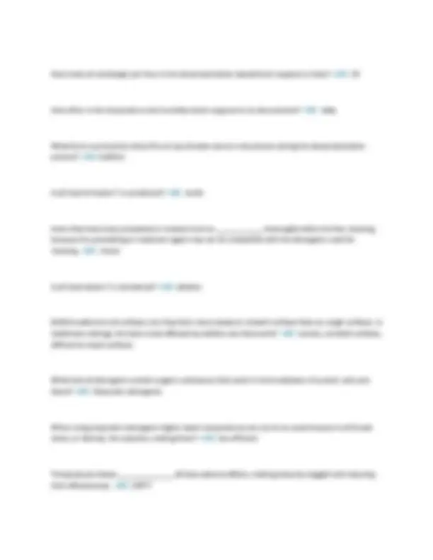 CRCST practice questions 2024-2025 | Exams General Surgery | Docsity