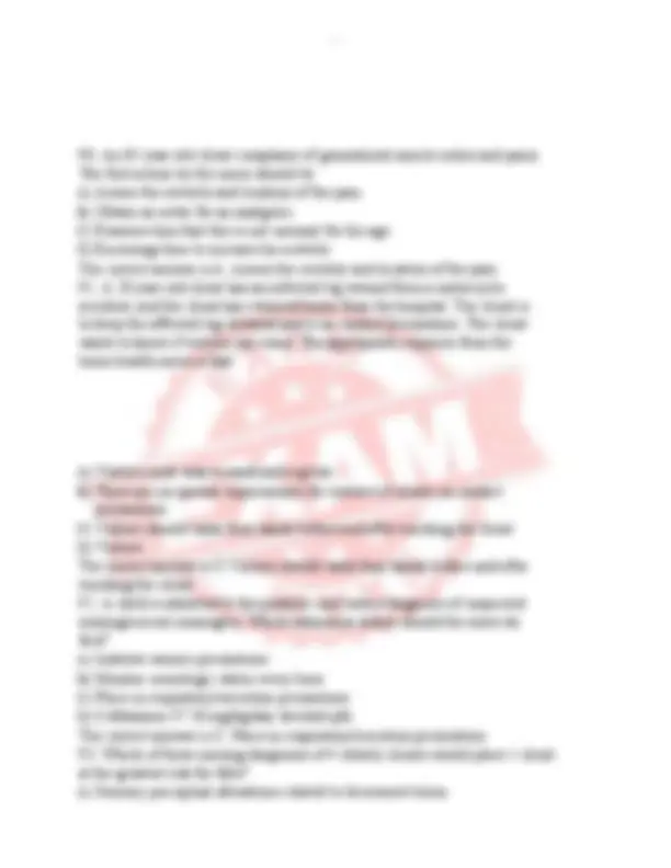 HESI HEALTH ASSESSMENT EXAM VERSION 1 COMPLETE EXAM 160 COMPLETE QUESTIONS AND CORRECT ANS ...