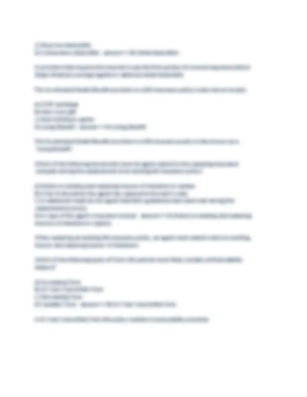 Georgia Life, Accident, & Sickness Xcel Exam Simulation 2025–2026 State ...