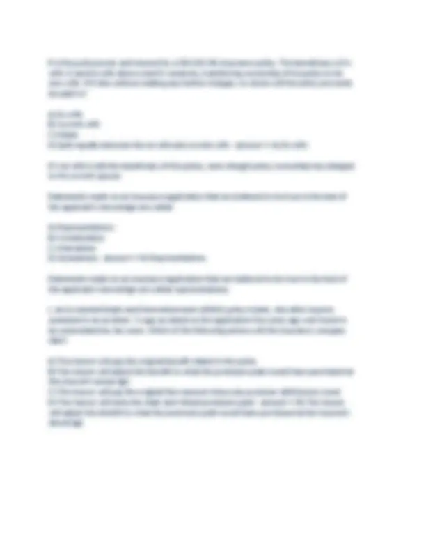 Georgia Life, Accident, & Sickness Xcel Exam Simulation 2025–2026 State ...