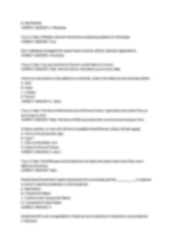 EPIC CLINICAL INFORMATICS EXAM PREP | 127 QUESTIONS WITH 100% CORRECT ...