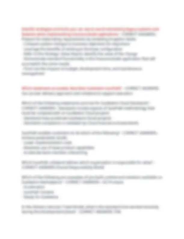 2025 Guidewire Associate Analyst Exam With Correct Answers Exams Advanced Education Docsity