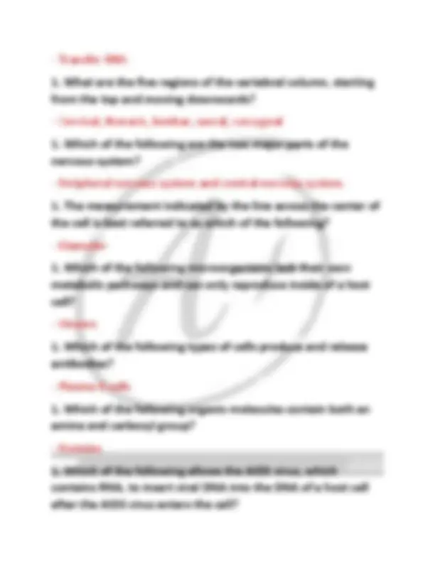 SCIENCE SECTION TEAS EXAM (tristine) Flashcards _ 100- SURE ANSWERS ...