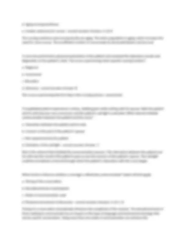 STUDY QUESTIONS FROM YOOST - ADN 110 FINAL EXAM WITH CORRECT ANSWERS ...