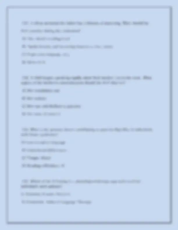 SLP - PRAXIS EXAM JULY 2025 QUESTIONS AND ANSWERS 2025-2026 (100% ...