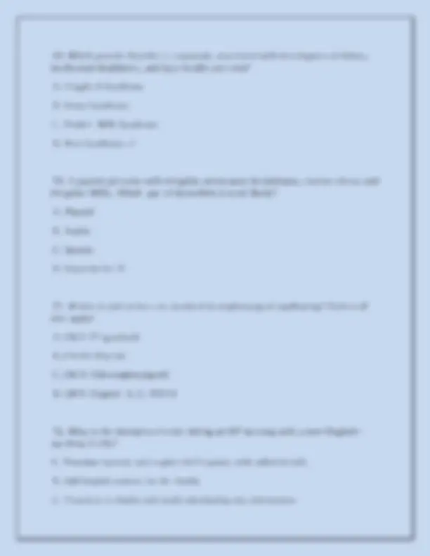 SLP - PRAXIS EXAM JULY 2025 QUESTIONS AND ANSWERS 2025-2026 (100% ...